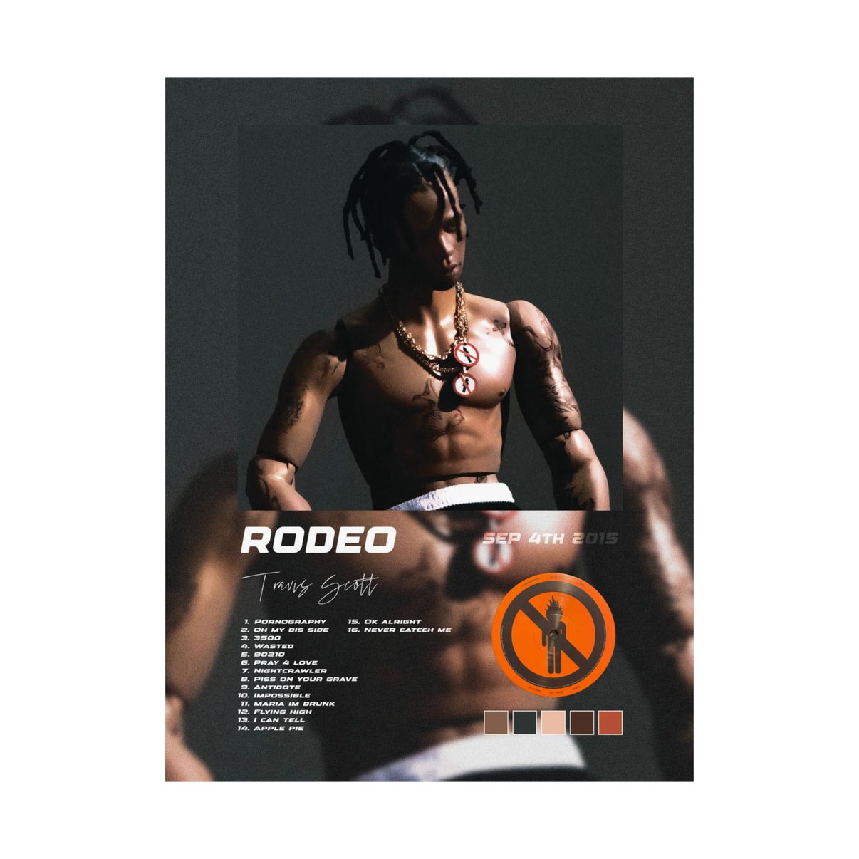 Rodeo Album Poster – ReRockBasics