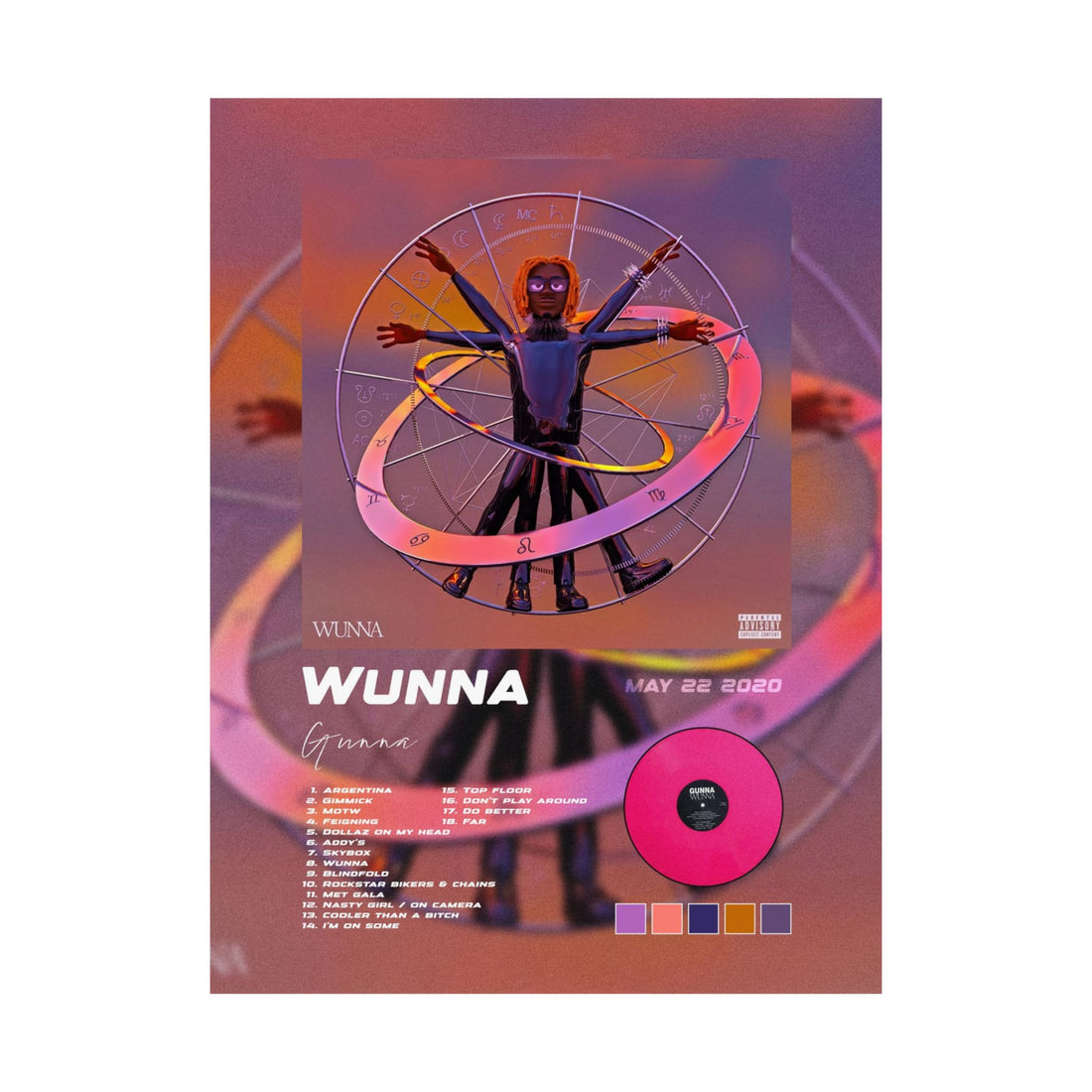 Wunna Album Poster – ReRockBasics